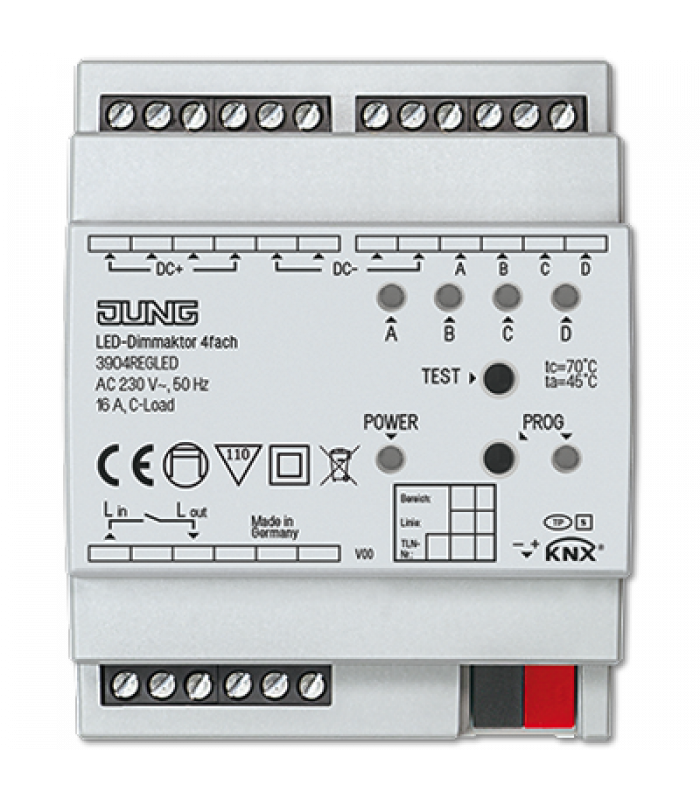 LED Controller 4-kan, 5A