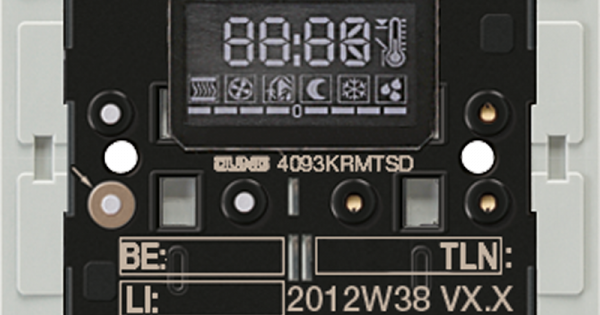 Room controller display 3 gang F40